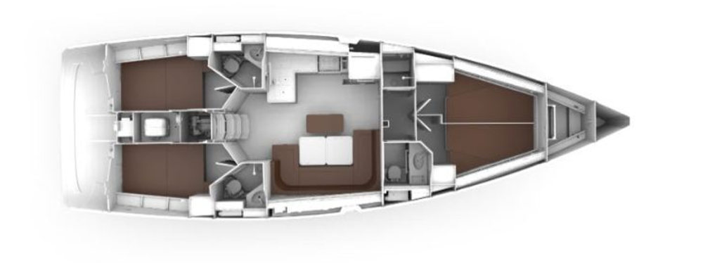 Bavaria 46 Cruiser Style - Charter in Croazia